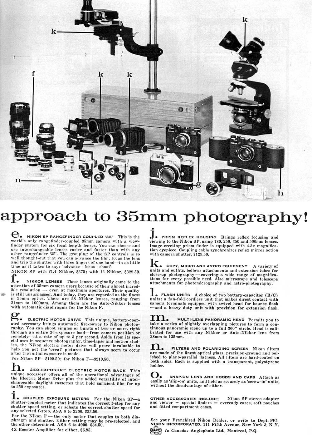 Vintage Nikon Advertisements from the 1950s and 1960s - The Photo Argus