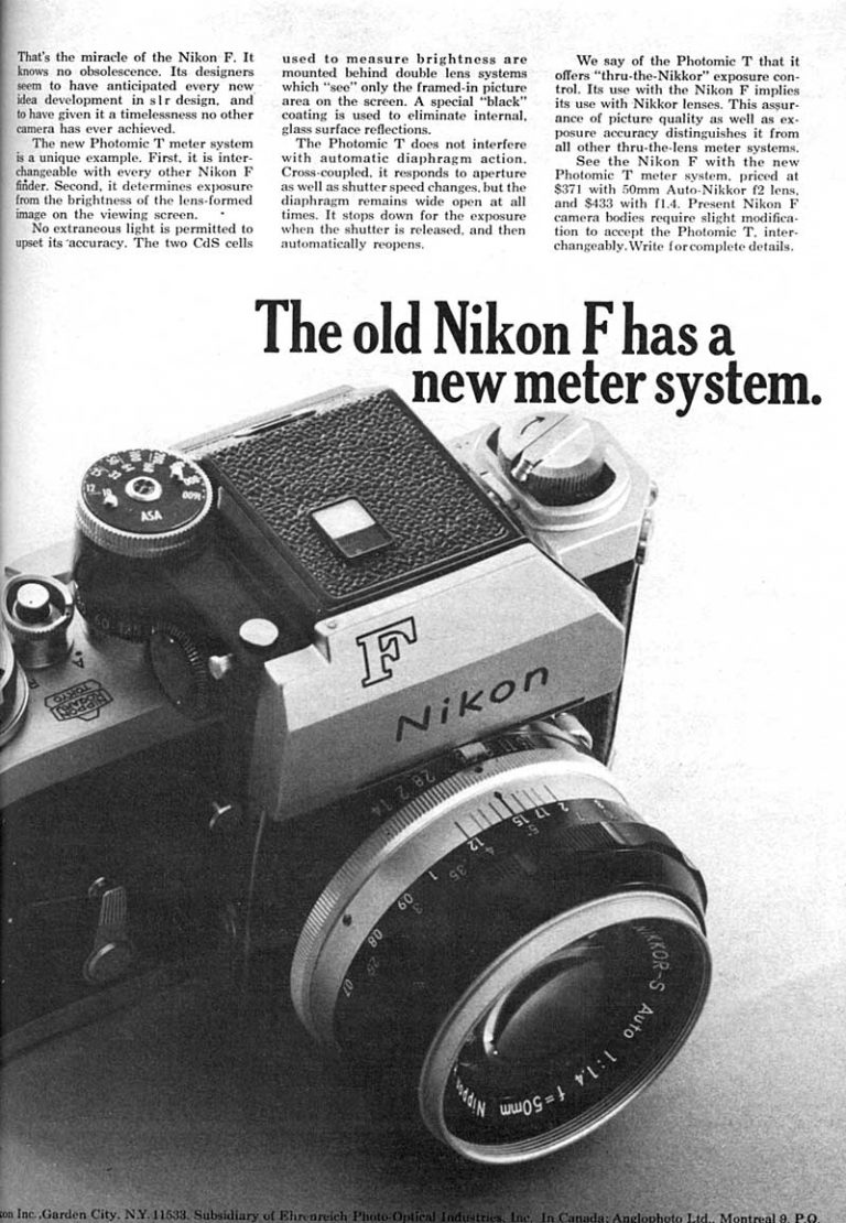 Vintage Nikon Advertisements from the 1950s and 1960s - The Photo Argus