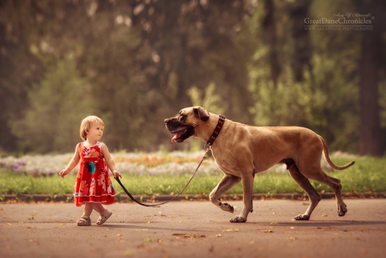 25 Cute Pictures of Big Dogs and Little Kids by Andy Seliverstoff - The ...